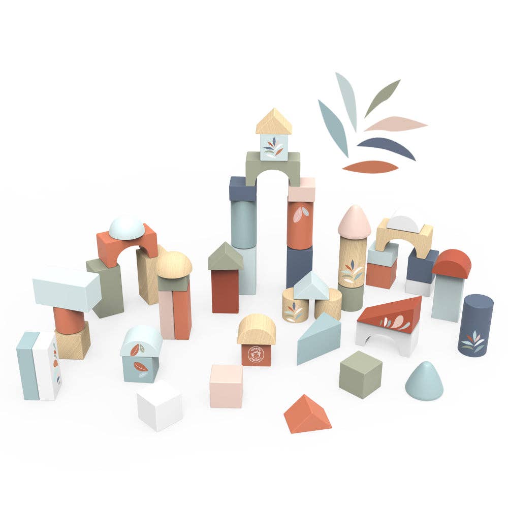 Building blocks (50 pieces) - Modern Nomad Home
